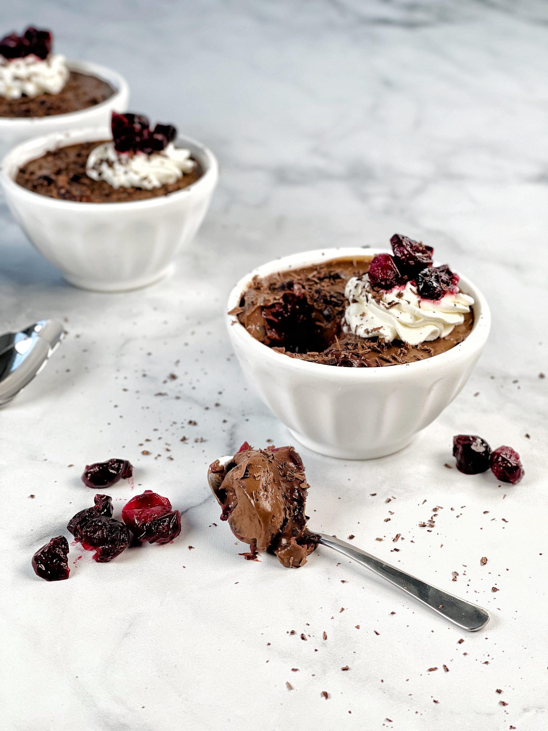 Cranberry Fudge Pots - Carrie Brown | Keto | Low Carb